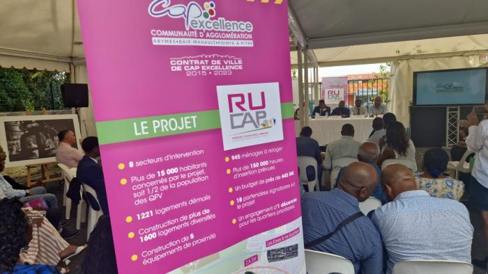 Rénovation urbaine : Cap Excellence renouvelle ses conventions partenariales